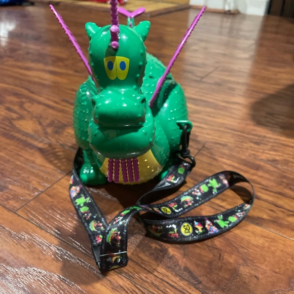 Disney | Other | Disney Elliot Dragon Light Up Popcorn Bucket | Poshmark